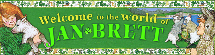 Author Jan Brett's Free Coloring, Video and Activity Pages